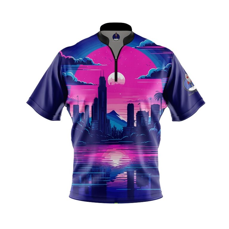 Plain Midnight City Rocket Bowling Jersey - Rocket Bowling Gear