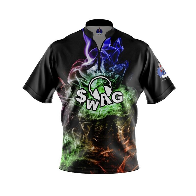 Swag Smokey Flames Rocket Bowling Jersey - Rocket Bowling Gear