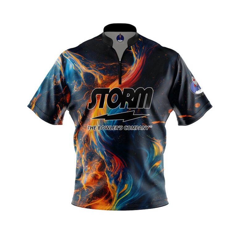 Storm Firey Ink Rocket Bowling Jersey - Rocket Bowling Gear