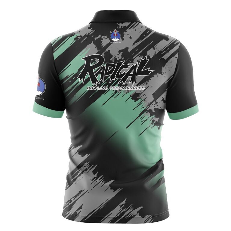 Radical Green Slasher Rocket Bowling Jersey - Rocket Bowling Gear